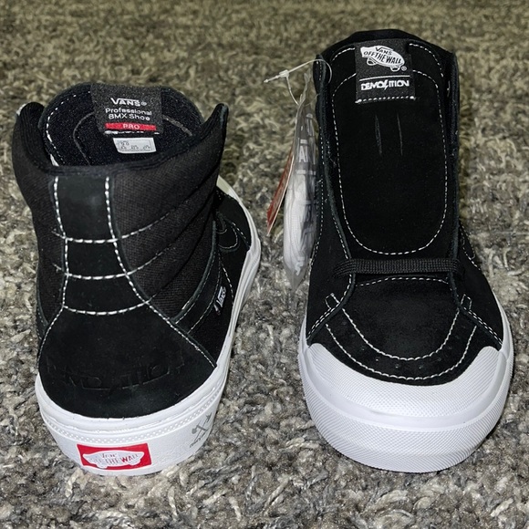Vans | Shoes | New Vans Demolition Sk8hi Pro Bmx In Black White | Poshmark